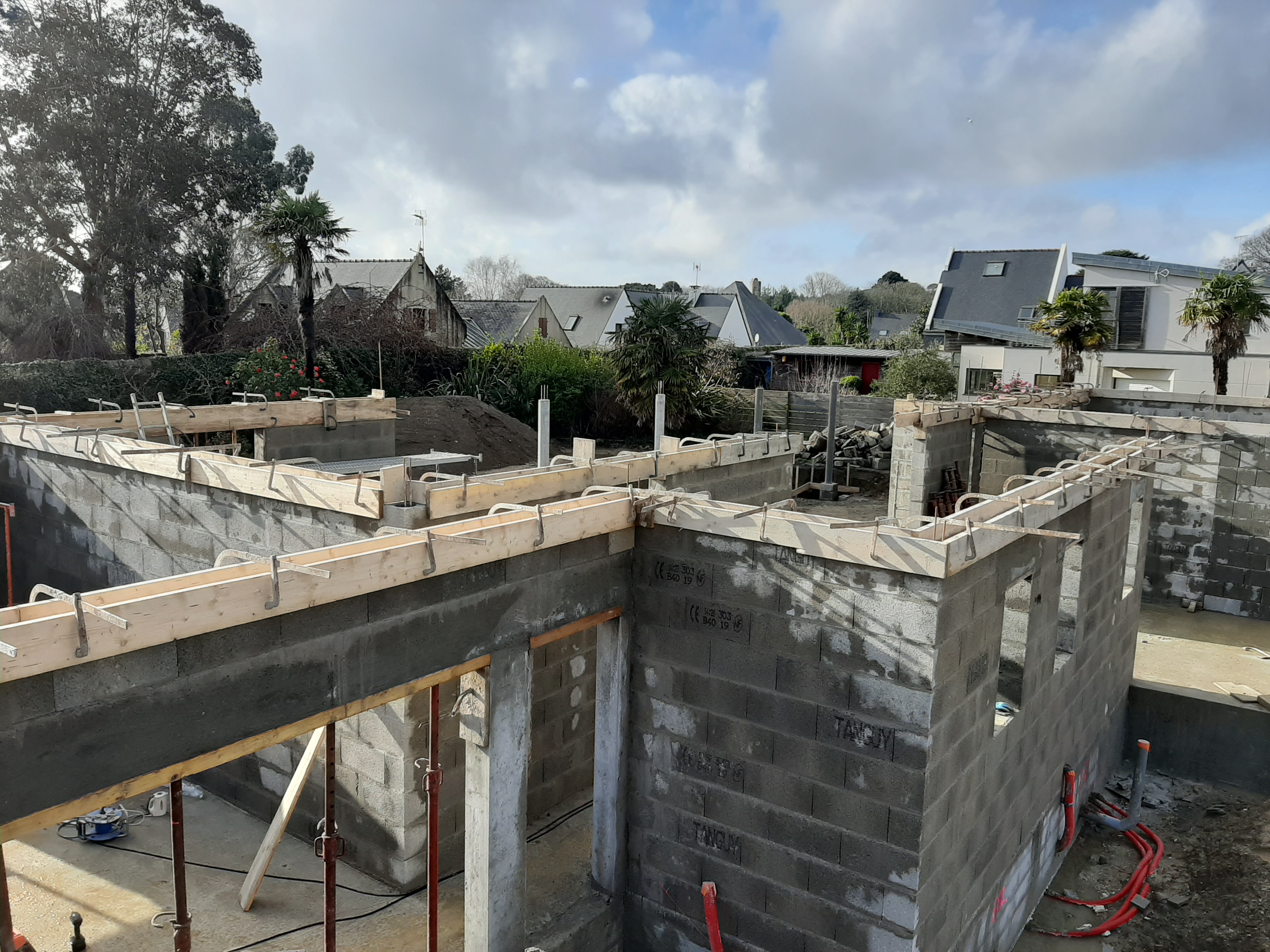 Nos chantiers de construction et rénovation de maison